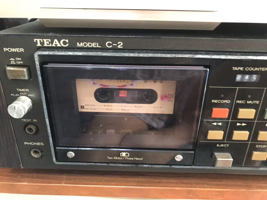 Teac C-2 Cassette Deck, Audio, Portable Music Players on Carousell