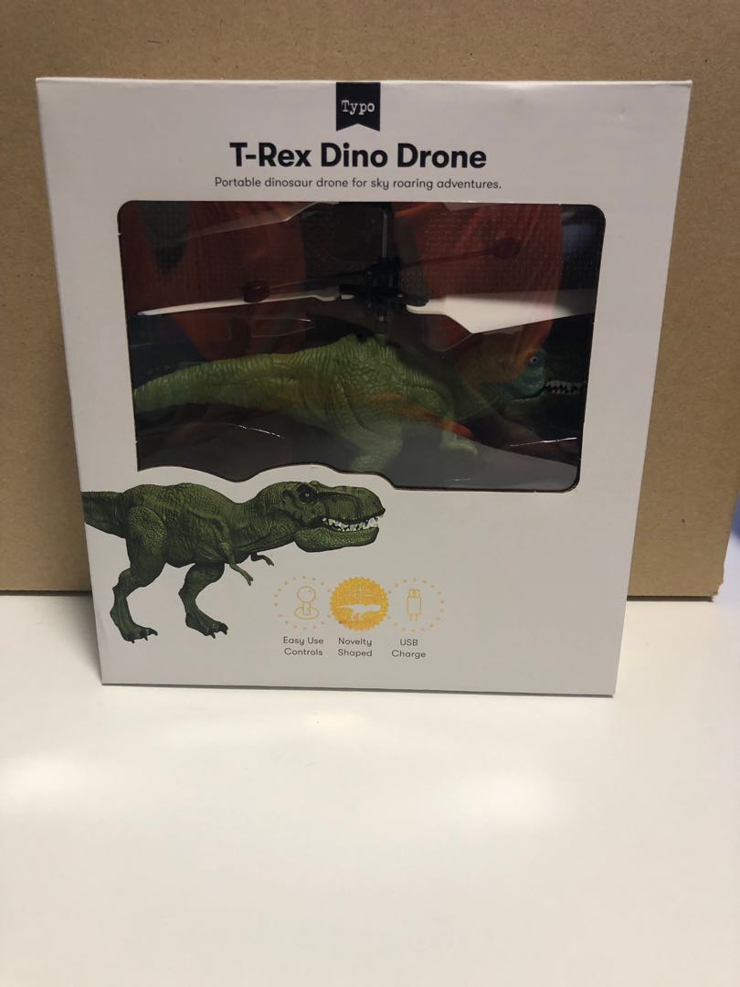 T-Rex Dino Drone, Hobbies & Toys, Toys & Games on Carousell