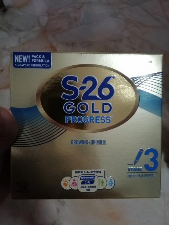 Wyeth S26 Progress Gold Grow Up Milk Formula - Step 3, Babies & Kids ...