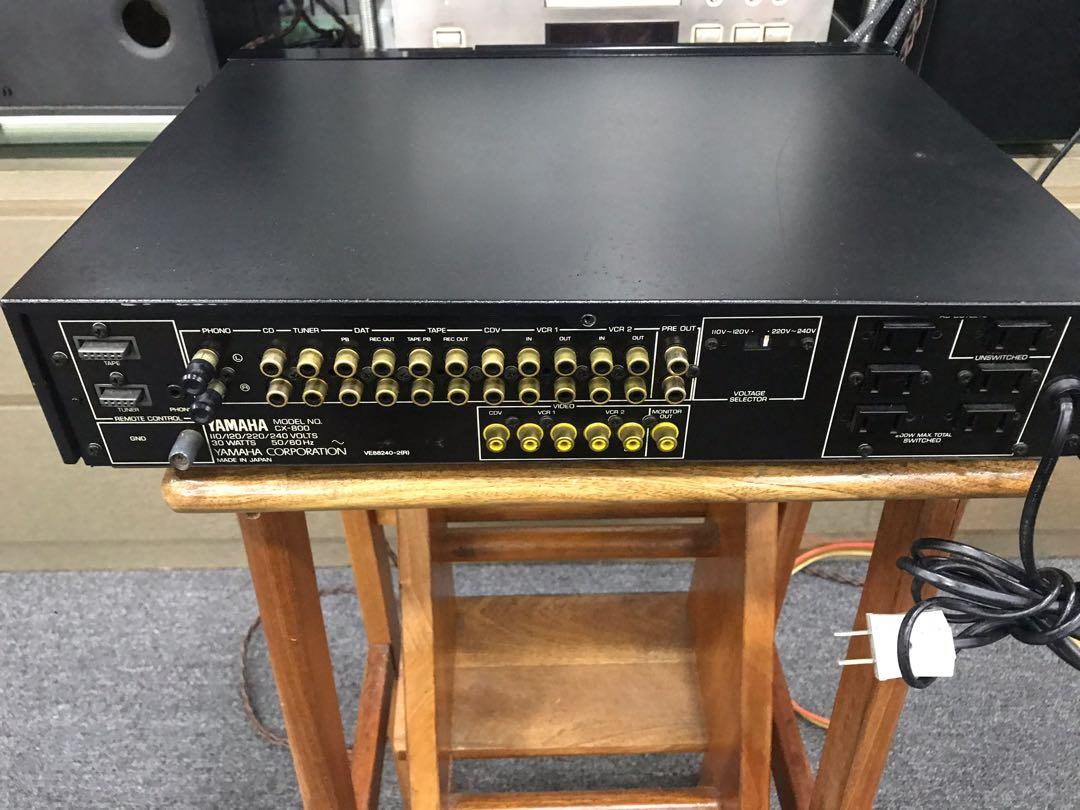 Yamaha CX 800 preamp, Electronics, Audio on Carousell