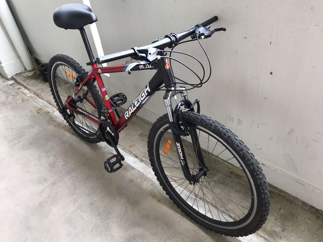 26” RALEIGH Hardtail ( lightweight ), Sports Equipment, Bicycles ...
