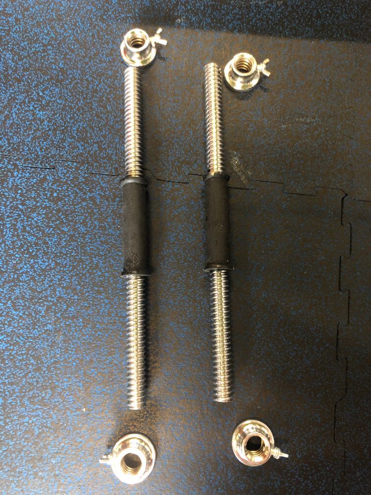 Long Dumbbell rods , Sports Equipment, Exercise & Fitness, Weights ...
