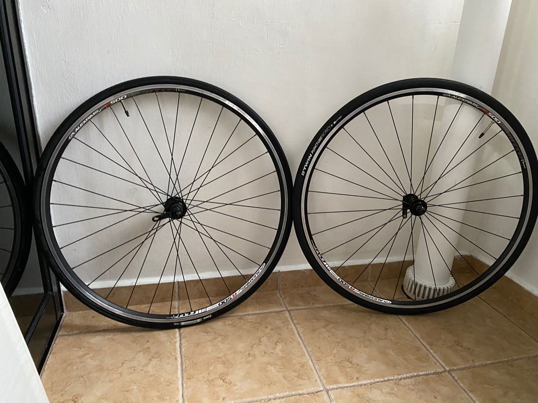 Alexrims R500 wheelset, Sports Equipment, Bicycles & Parts, Bicycles on ...