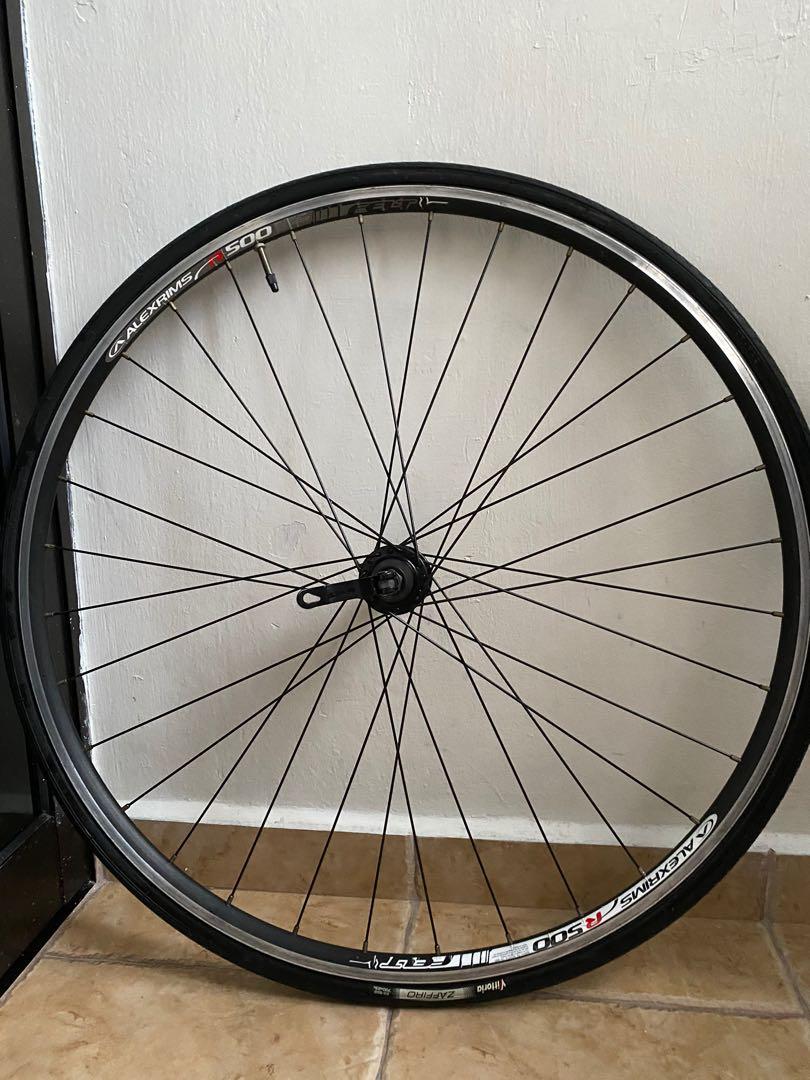 Alexrims R500 wheelset, Sports Equipment, Bicycles & Parts, Bicycles on ...