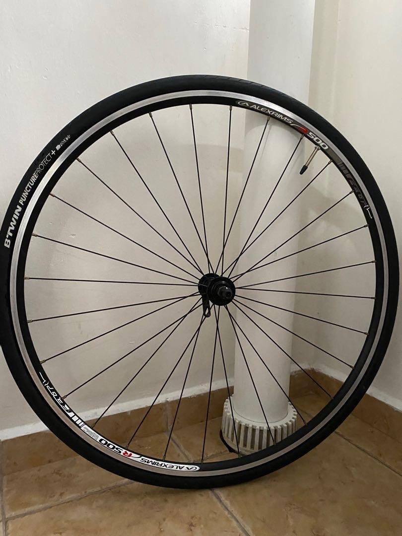 Alexrims R500 wheelset, Sports Equipment, Bicycles & Parts, Bicycles on ...