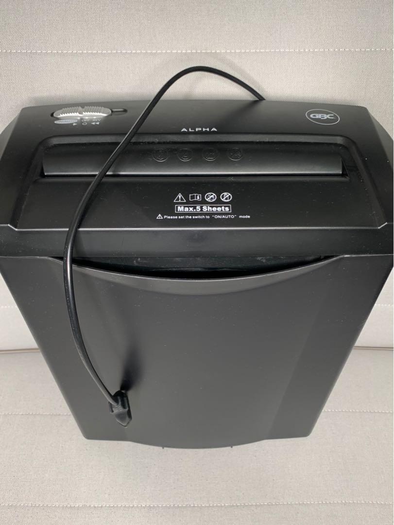 ALPHA Paper Shredder, Hobbies & Toys, Stationery & Craft, Stationery ...