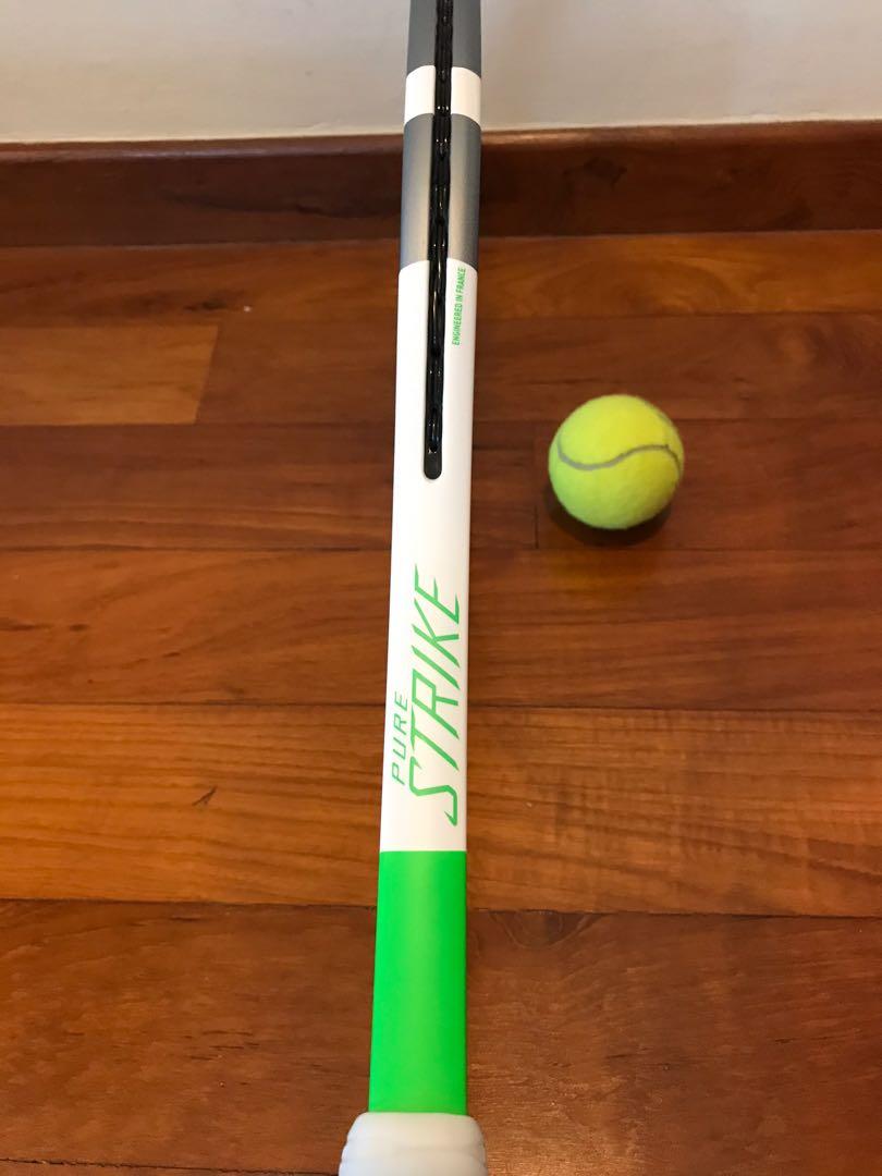 Babolat Pure Strike 16/19 (Wimbledon limited edition) Tennis Racket ...