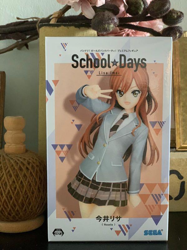 Bang Dream Lisa Imai School days figure, Hobbies & Toys, Toys & Games ...