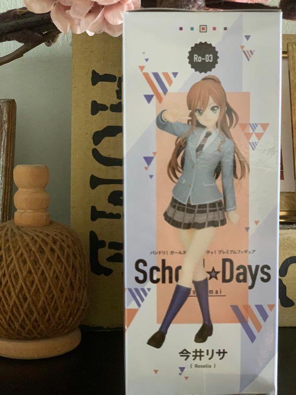 Bang Dream Lisa Imai School days figure, Hobbies & Toys, Toys & Games ...