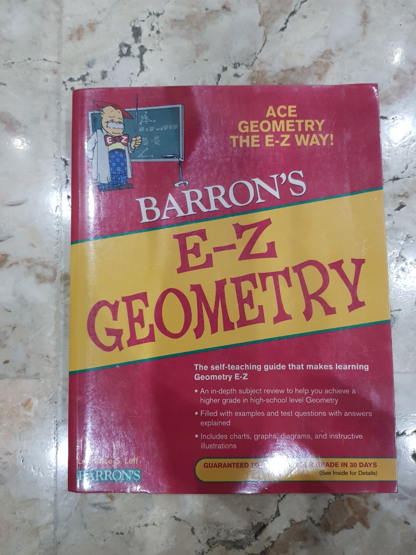 Barron's E-Z Geometry Book, Hobbies & Toys, Books & Magazines ...