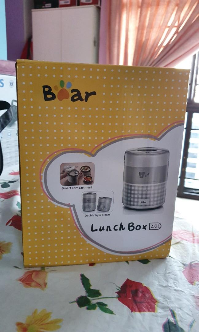Bear Digital Lunch box 4-in-1 Heating 2.0L Electric Multi Pot, TV ...