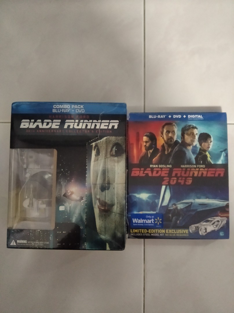 Blade Runner Collector's Edition & Blade Runner 2049 Walmart Exclusive ...
