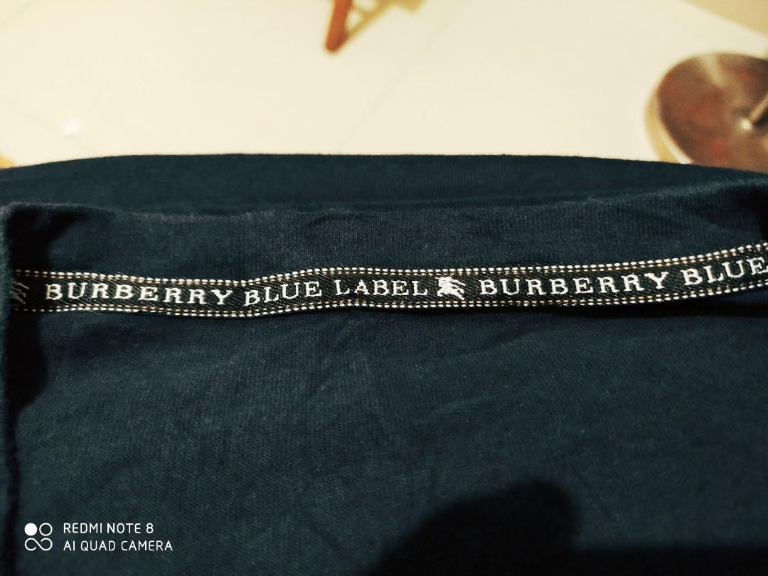 Burberry blue label, Men's Fashion, Tops & Sets, Tshirts & Polo Shirts ...