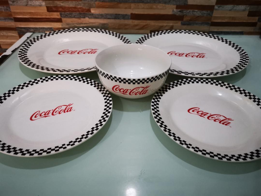 Coca-Cola Dinnerware Set, Furniture & Home Living, Kitchenware ...