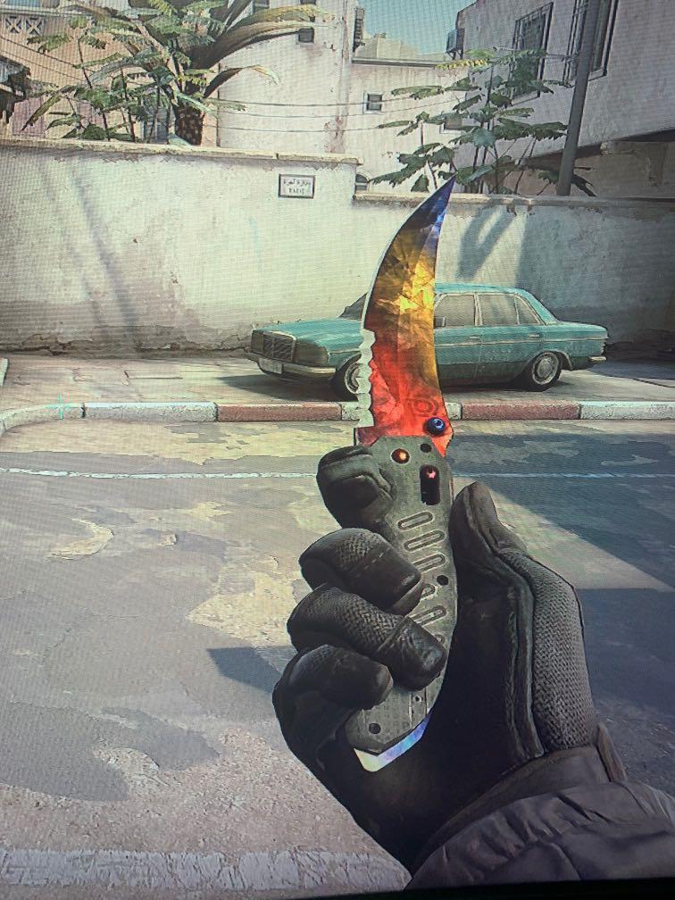CSGO Flip Knife Marble Fade (FN), Video Gaming, Gaming Accessories, Game Gift Cards & Accounts ...