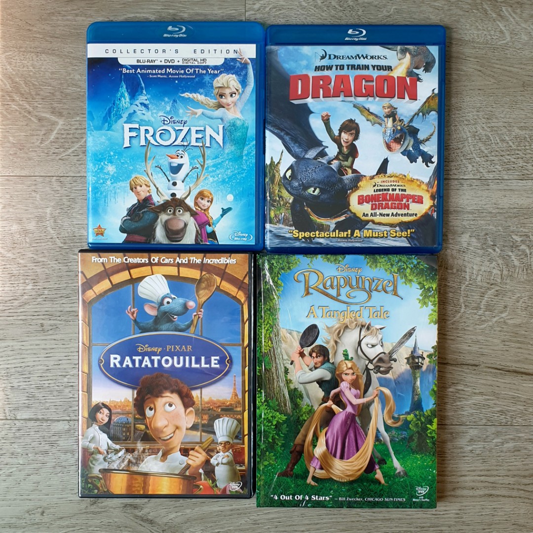Disney Pixar Blu-ray Movie Collection, Hobbies & Toys, Music & Media ...