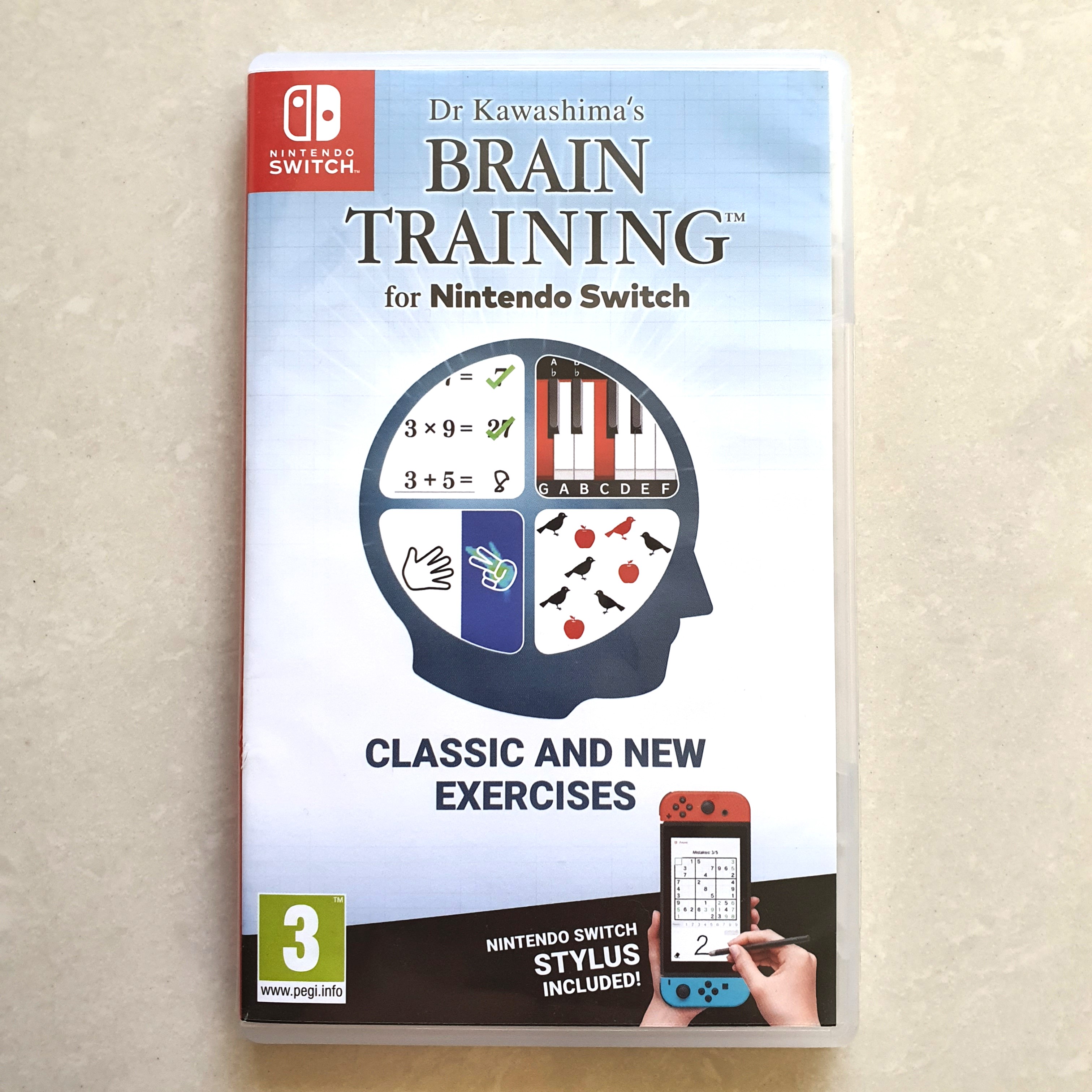 Dr Kawashima Brain Training for Nintendo Switch, Video Gaming, Video ...