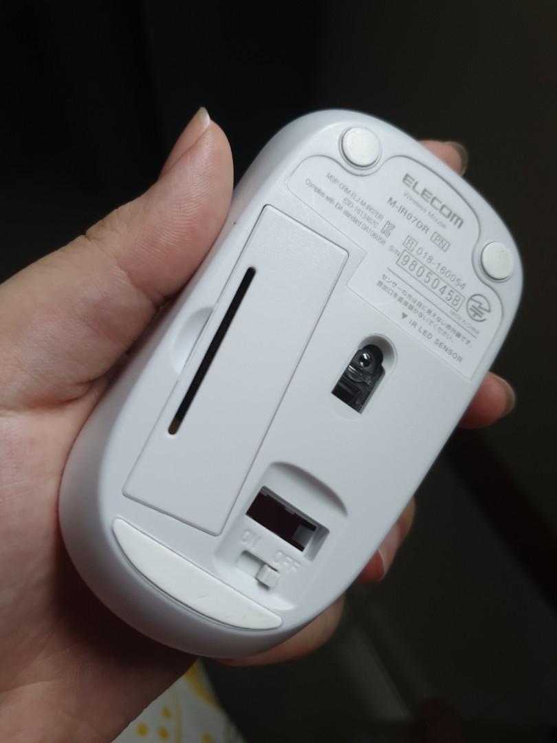 Elecom Wireless IR LED Mouse M-IR07DRPN, Computers & Tech, Parts & Accessories, Mouse ...