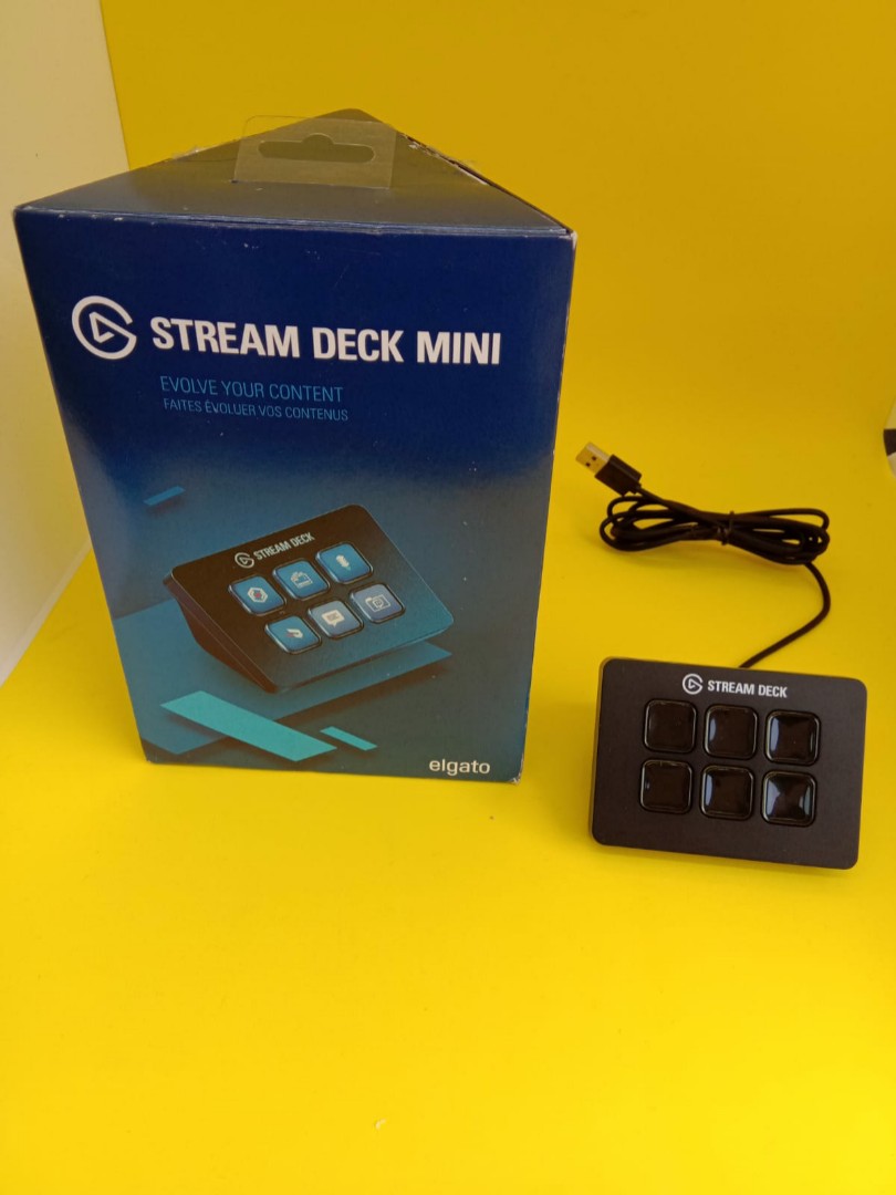 Elgato Stream deck mini compact live production controller with 6 ...