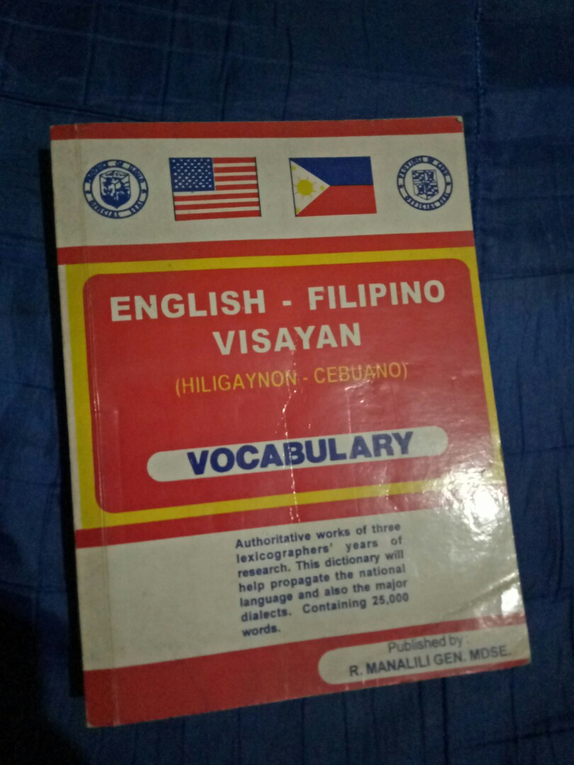 English-Filipino Visayan dictionary, Hobbies & Toys, Books & Magazines ...