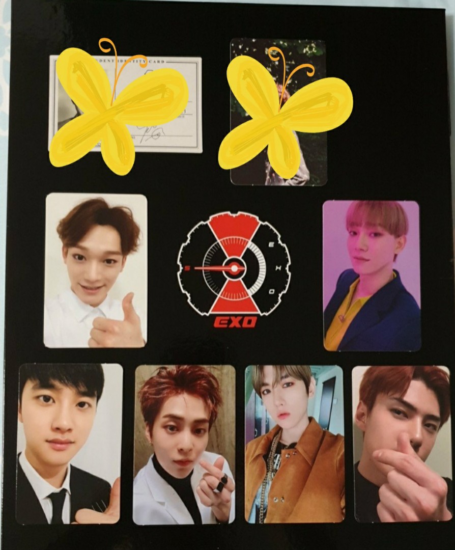EXO Official Photocards [Trading]/[WTS], Entertainment, K-Wave on Carousell