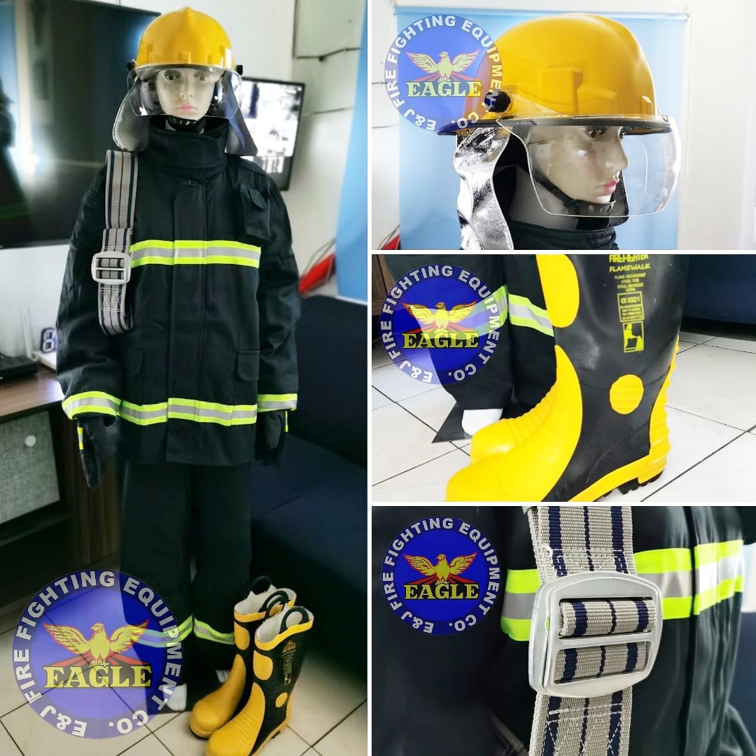 Fireman Suit Set, Men's Fashion, Bottoms, Sleep and Loungewear on Carousell