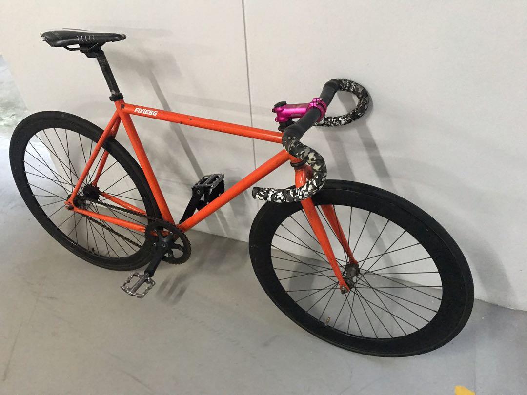Fixie with drop bar, Sports Equipment, Bicycles & Parts, Bicycles on ...