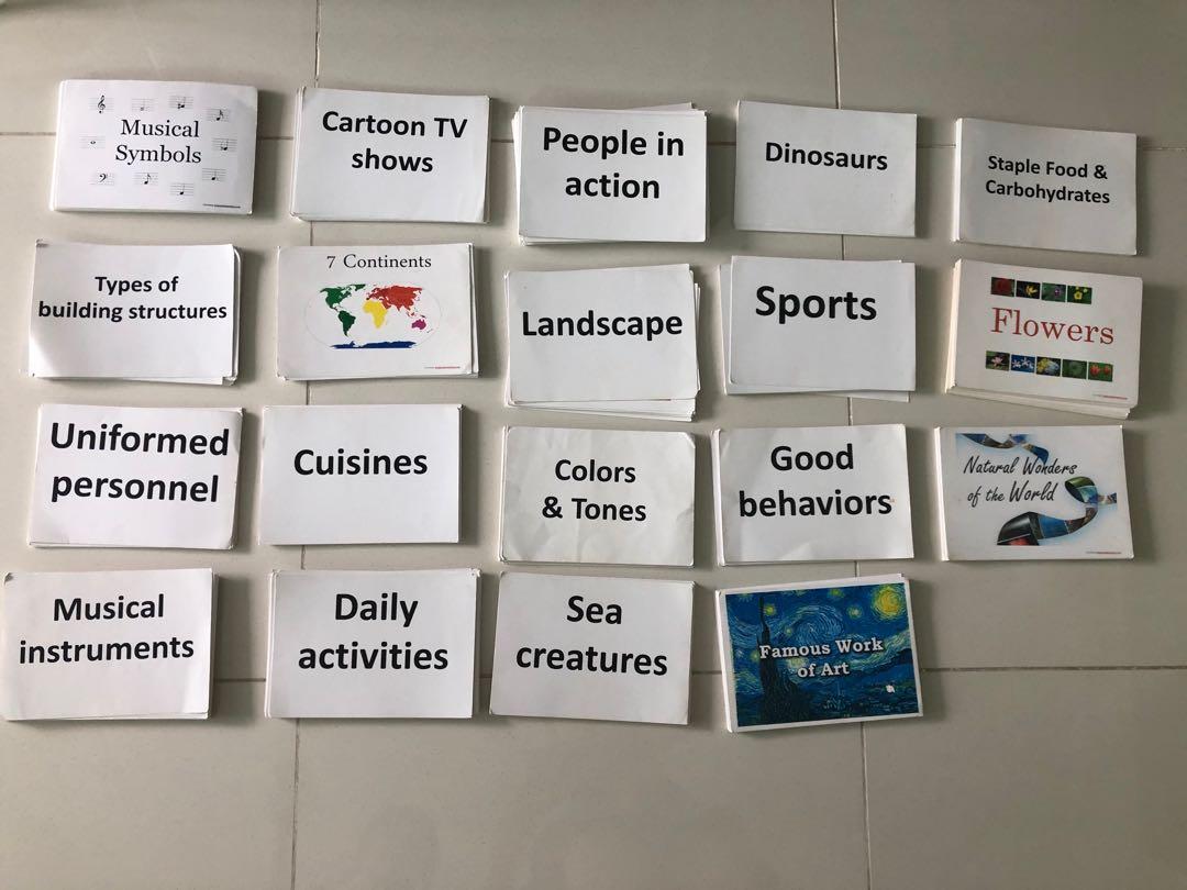 A5 Flash cards children shichida high speed flashing heguru, Hobbies ...