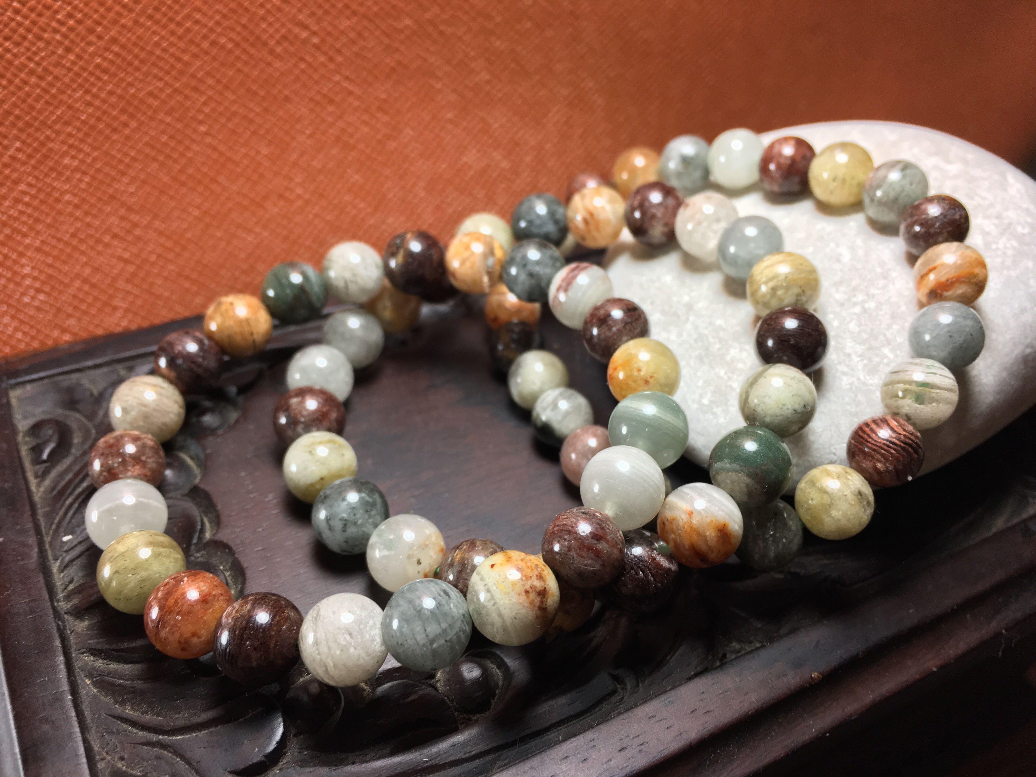 Four Seasons Thousand Layer Phantom Quartz Bracelet (8mm), Women's ...