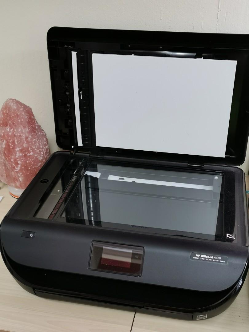 HP OfficeJet 4650 Wireless All-in-One Printer, Copier and Scanner ...