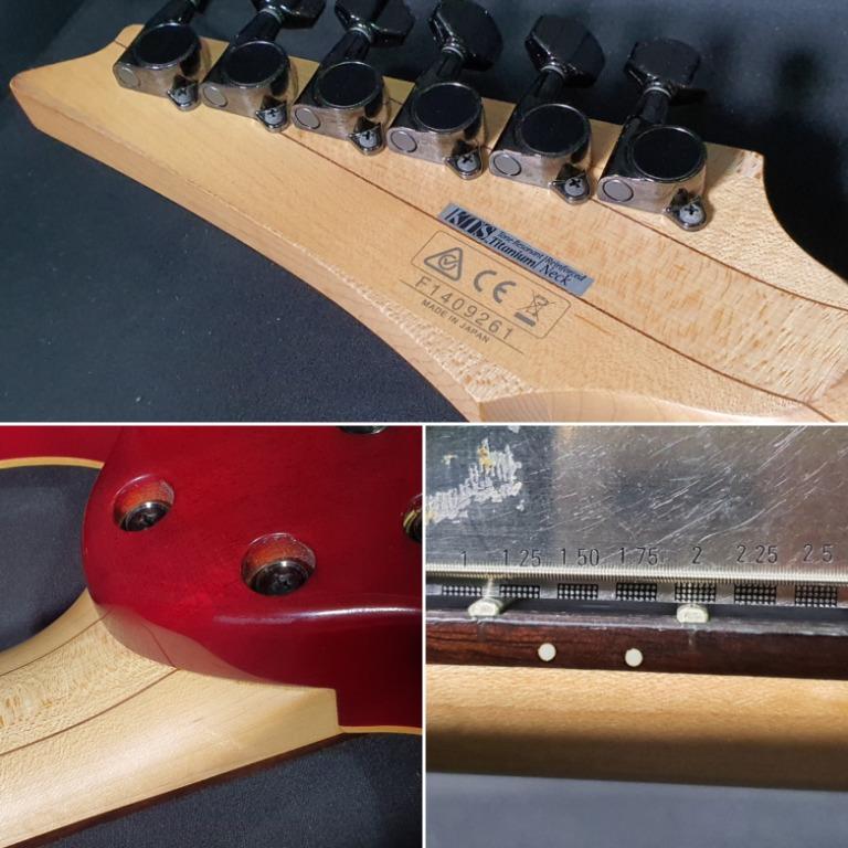 Ibanez RG3770FZ Transparent Red RG Prestige Electric Guitar, Hobbies ...