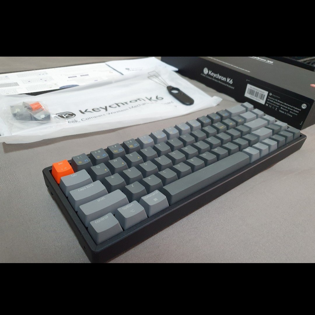 Keychron K6 Aluminum Wireless RGB, Electronics, Computer Parts ...