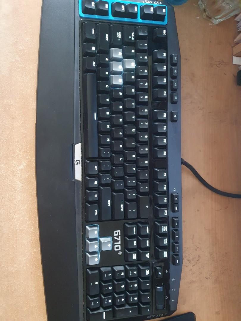 Logitech G710+ Blue, Computers & Tech, Parts & Accessories, Computer ...