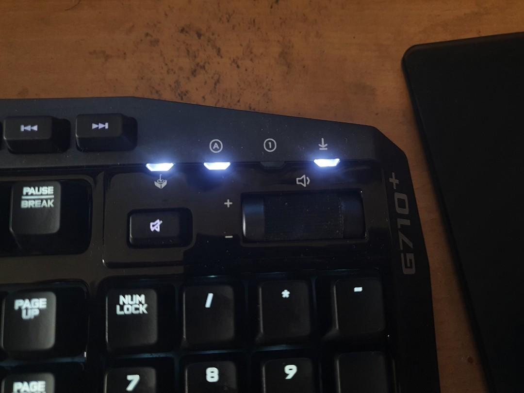 Logitech G710+ Blue, Computers & Tech, Parts & Accessories, Computer ...