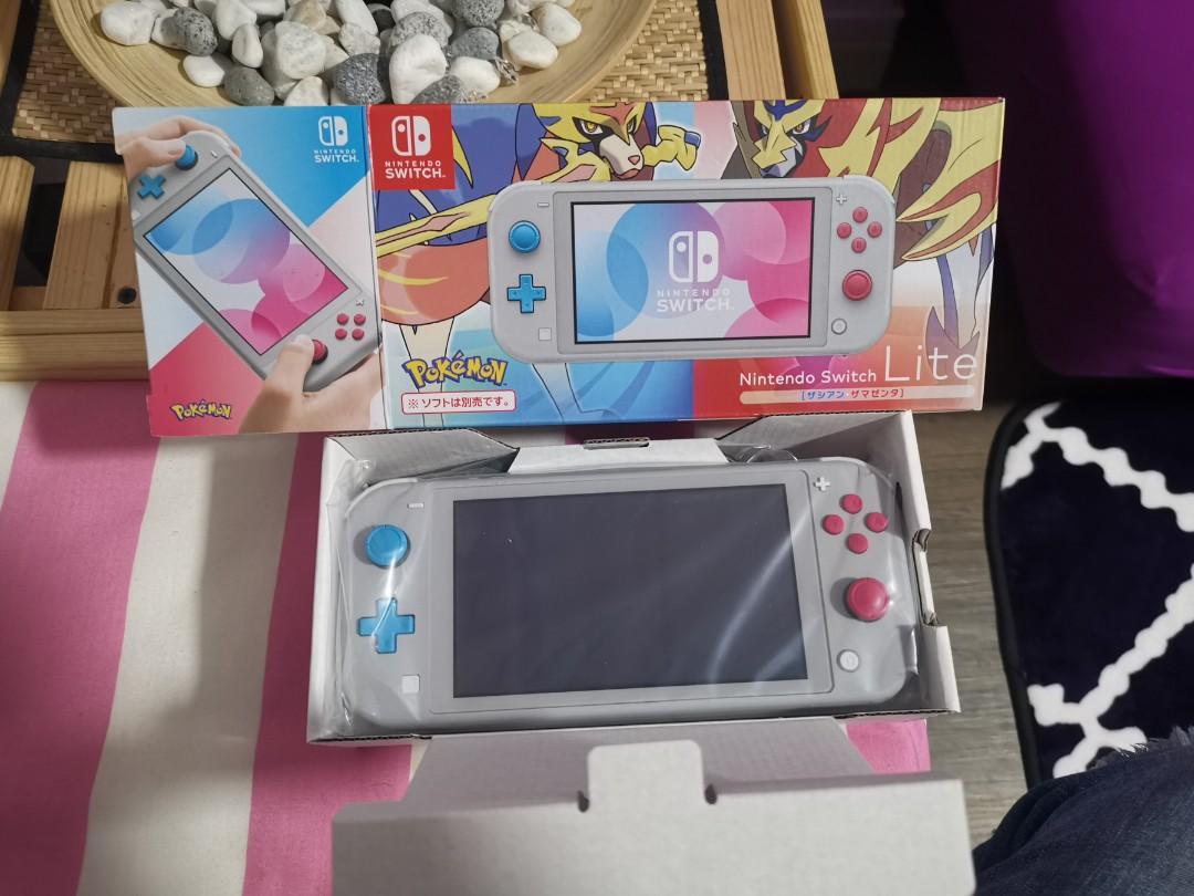 Nintendo Switch Lite Pokemon Edition Brand New, Video Gaming, Video ...
