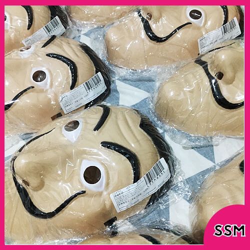 ON HAND: Money Heist Mask, Hobbies & Toys, Toys & Games on Carousell