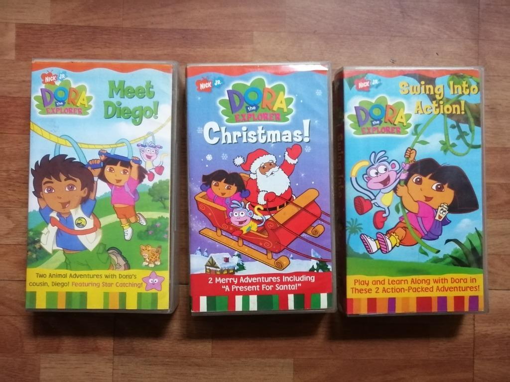 Original Dora The Explorer VHS TAPES, Hobbies & Toys, Music & Media ...