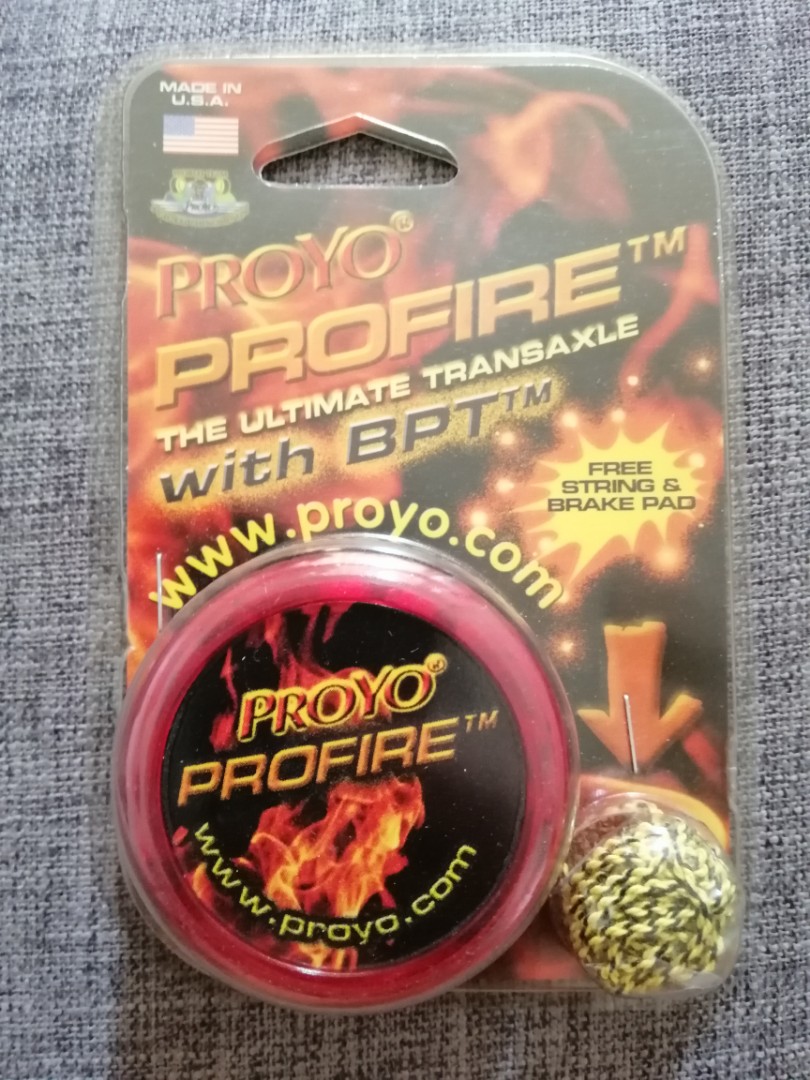 PROYO PROFIRE YOYO, Hobbies & Toys, Collectibles & Memorabilia, Fan ...