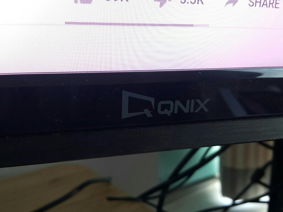 Qnix 27 inch 2560x1440 monitor IPS, Computers & Tech, Parts ...