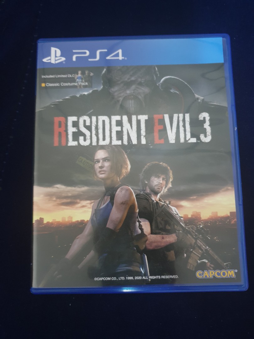 Resident Evil 3, Video Gaming, Video Games, PlayStation on Carousell