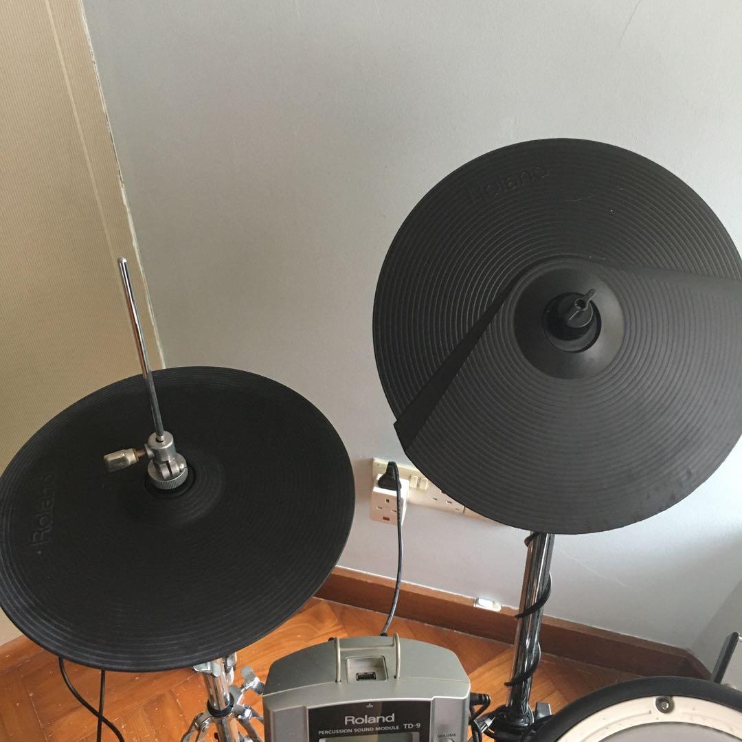 Roland Electric Drum Set, Hobbies & Toys, Music & Media, Musical ...