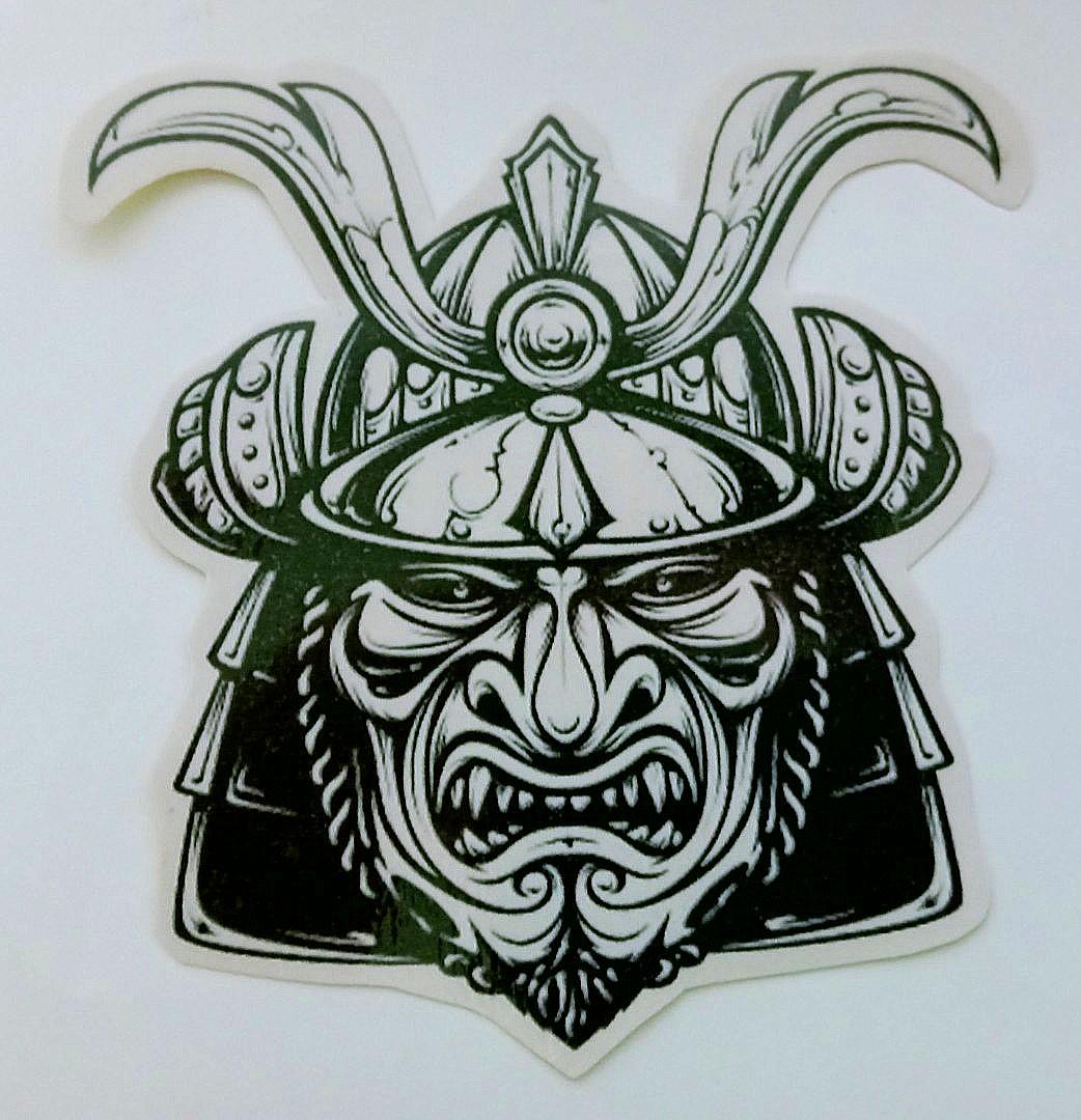 Samurai die cut & decal sticker, Hobbies & Toys, Stationery & Craft ...