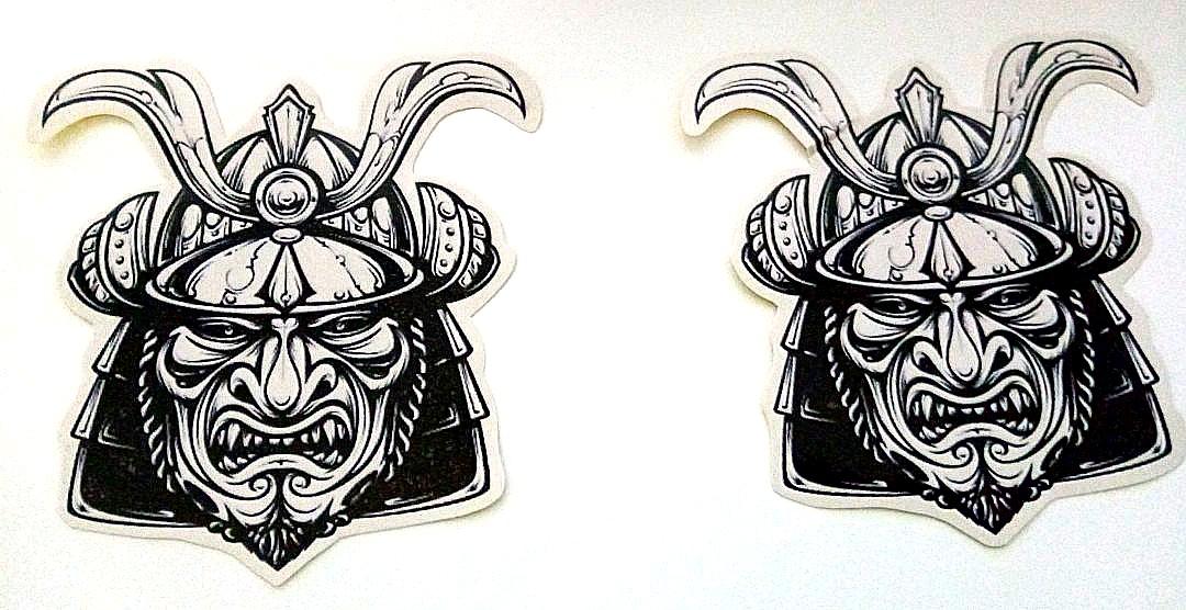 Samurai die cut & decal sticker, Hobbies & Toys, Stationery & Craft ...