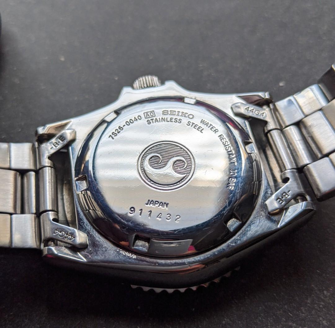 Seiko 10 Bar Automatic Divers Watch, Luxury, Watches on Carousell