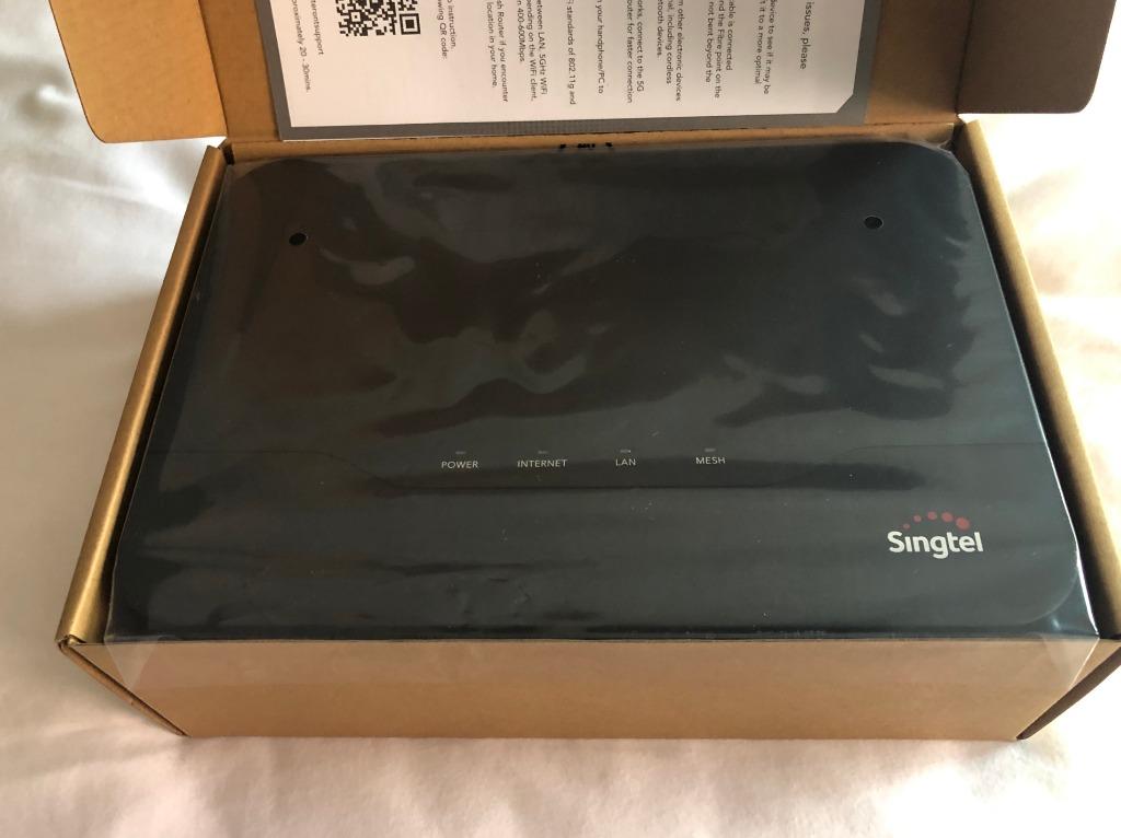 Singtel Mesh Router, Computers & Tech, Parts & Accessories, Networking ...