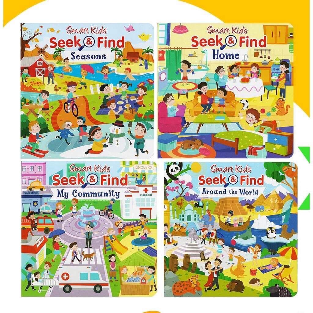 Smart Kids Seek and Find series sharpens your kid's concentration and ...