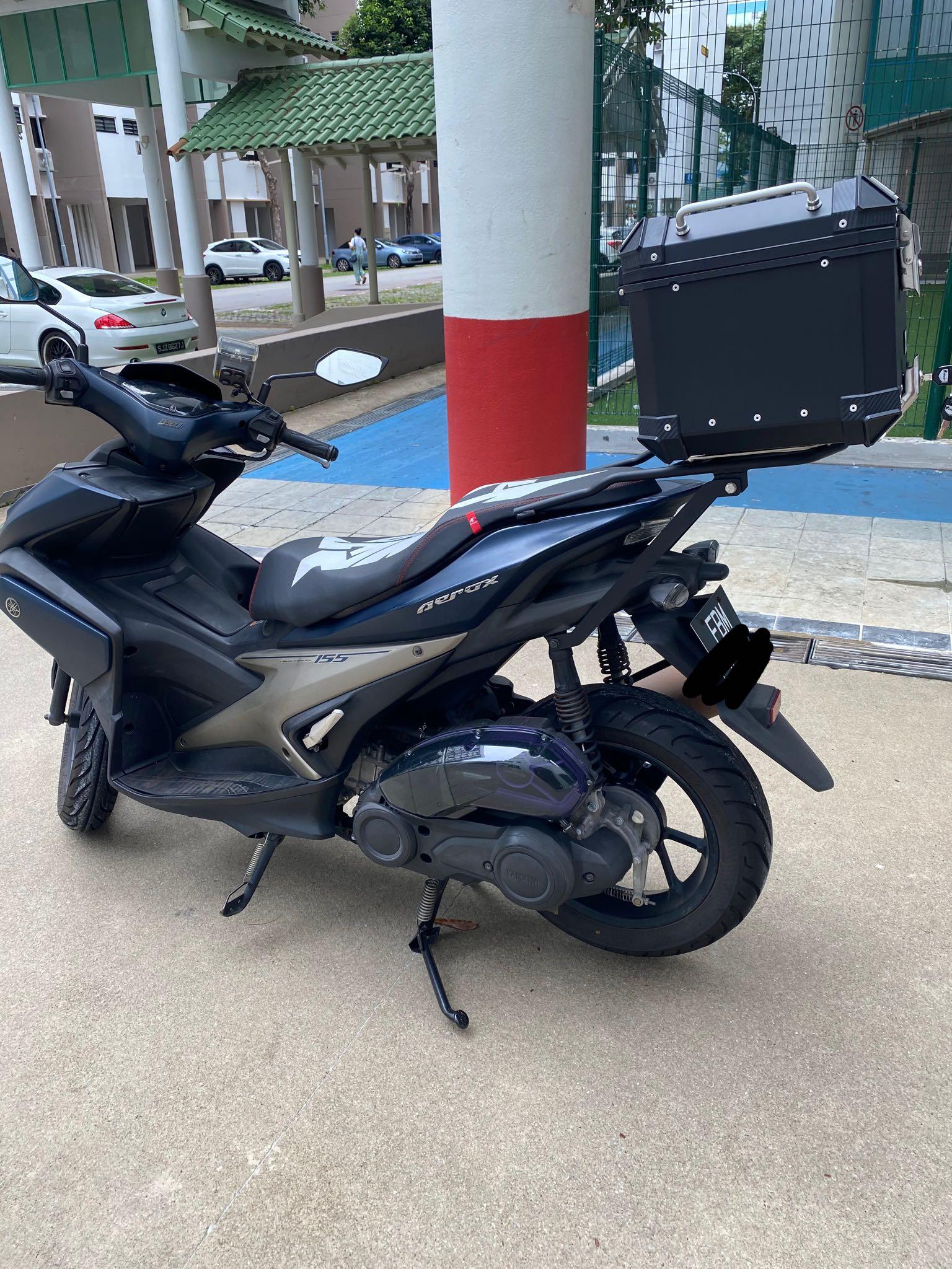 TOP BOX 40L 50L 60L AEROX NMAX XMAX DUKE XABRE MT15 CB150R CB400X CB400 ...