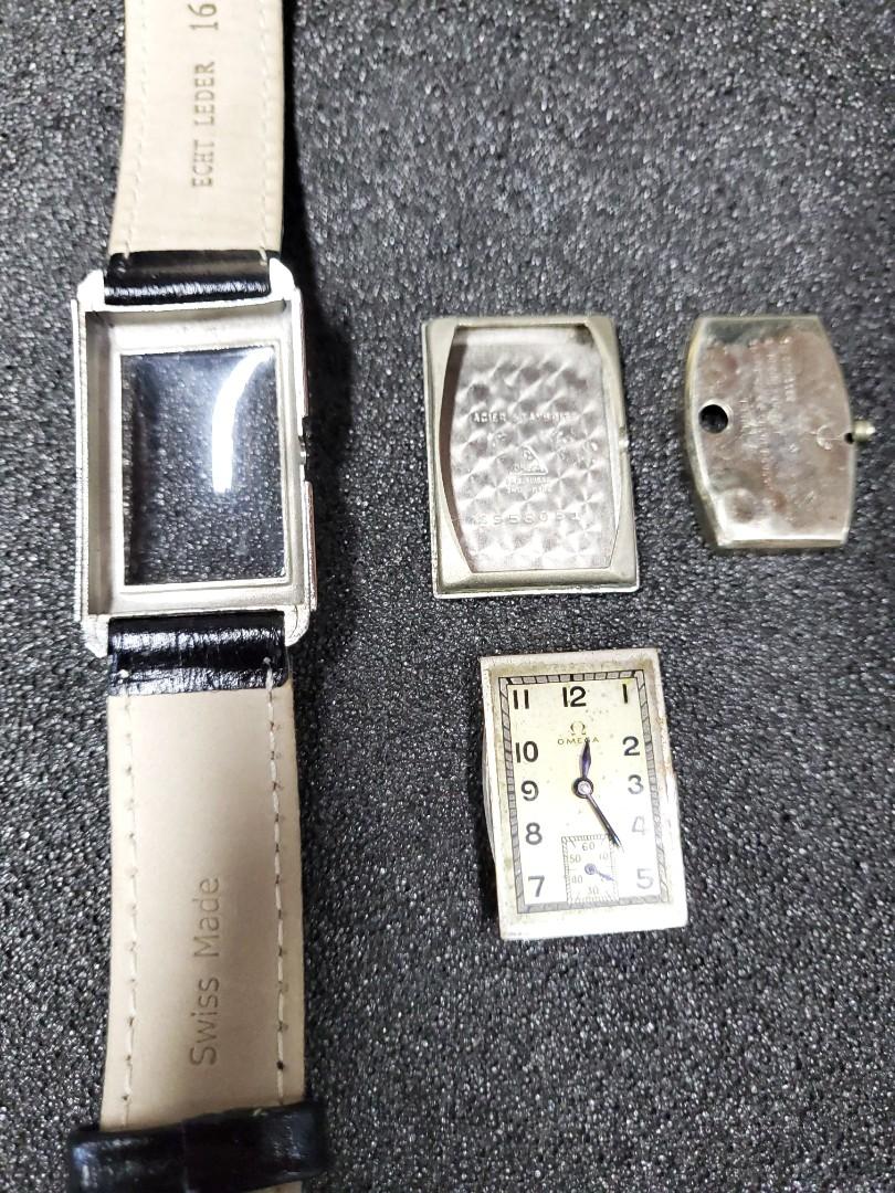 Vintage Omega Tank style watch, Luxury, Watches on Carousell