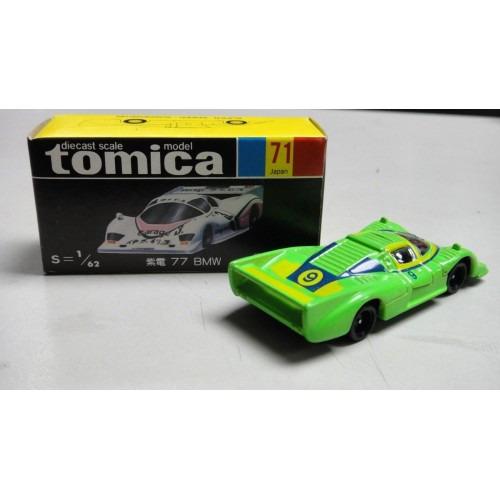 VINTAGE TOMICA 71 - SHIDEN 77 BMW MADE IN JAPAN (PIU20), 興趣及遊戲, 玩具 & 遊戲 ...