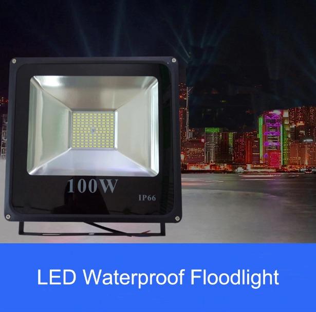 Waterproof Super Bright 100W LED Floodlight Spotlight Lamp, Furniture ...